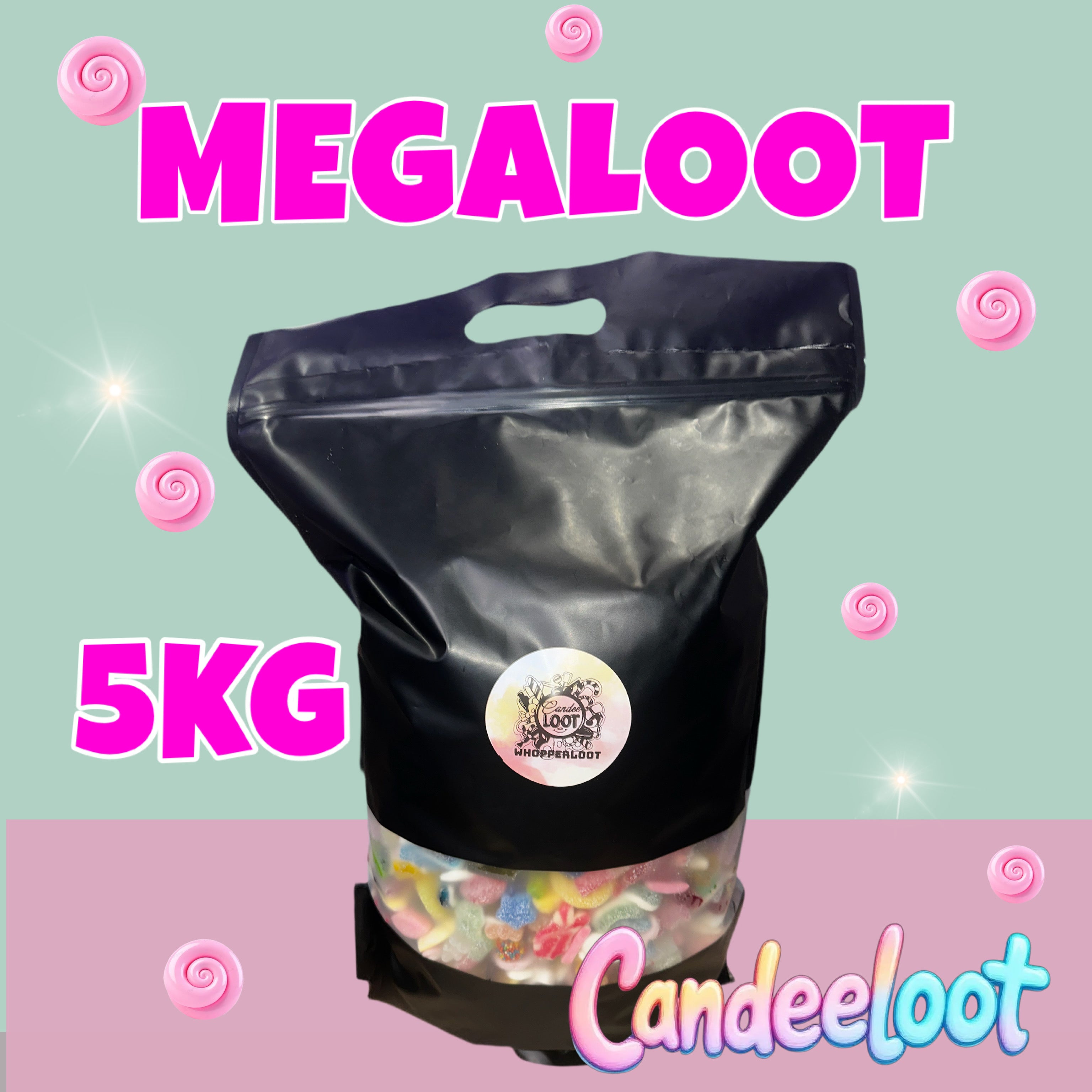 The MEGA LOOT 5KG Sweet Selection - Candeeloot